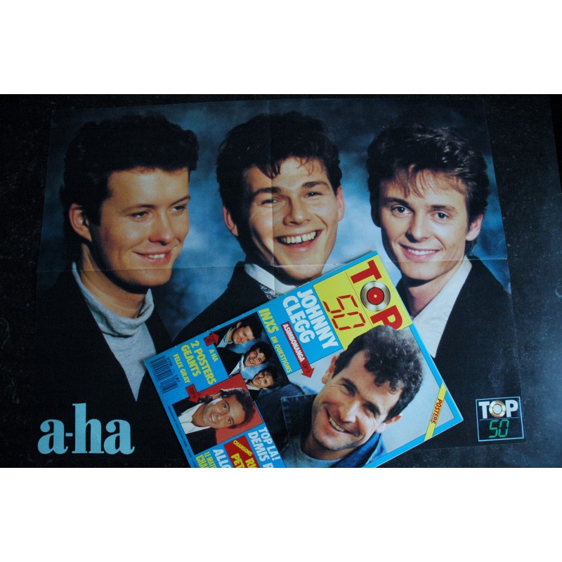 TOP 50 113 1988 JOHNNY CLEGG INXS RICK ASTLEY TIFFANY + 2 POSTERS A-HA ...